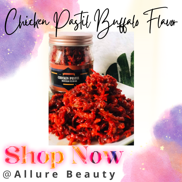 ORIGINAL AJBS Chicken Pastil Buffalo Flavor Ready to Eat Ulam ! Pasok ...