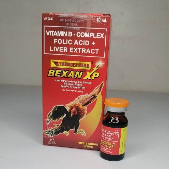 [AGRIVET] BEXAN XP 10ML FOR GAMEFOWL WITH FREE SYRINGE/ PARA SA MANOK ...