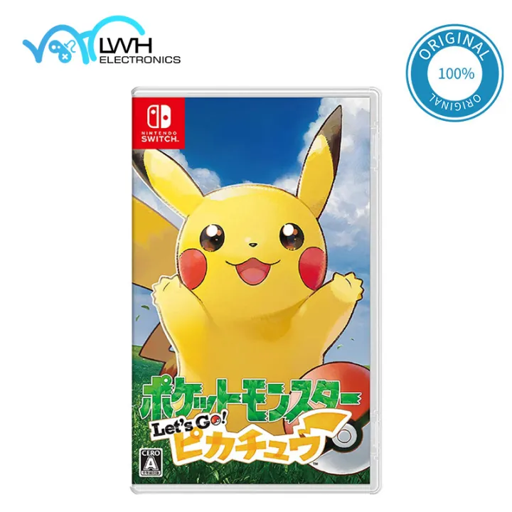 Nintendo Switch game pokemon Let'go Pikachu/Let'go Eevee | Lazada Singapore