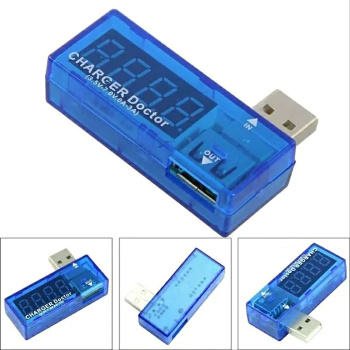 Charger Doctor Volt Dan Ampere Meter Usb | Lazada Indonesia