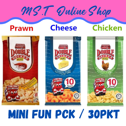 [MT] Mamee Double Decker Mini Snack 15gm x 30pieces (Bundle) | Lazada