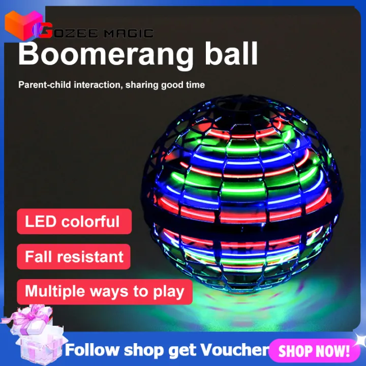 Flynova Pro Boomerang ของเล่นสำหรับเด็กบอลของเล่นเด็กปินเนอร์บินของเล่น ...