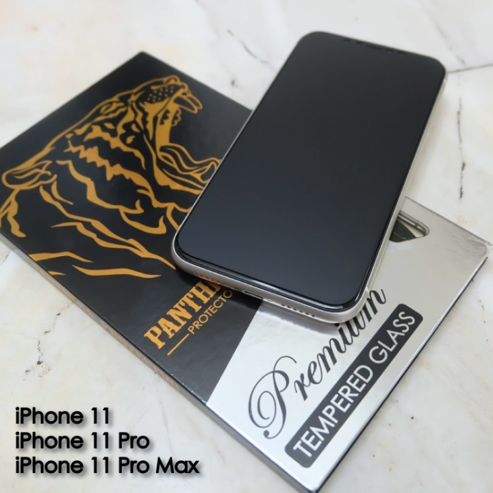 ฟิล์มกระจก iPhone 11 / 11 Pro / 11 Pro Max PANTHERA PROTECTOR | Lazada ...