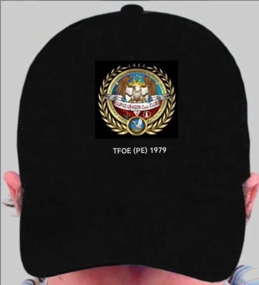 new Eagles black Cap with 3D print The Fraternal Order of Eagles TFOE ...