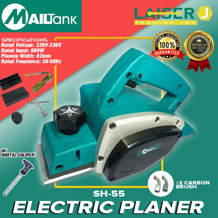 MailTank Electric Planer 680W SH-55 with Digital Caliper •100% Genuine ...
