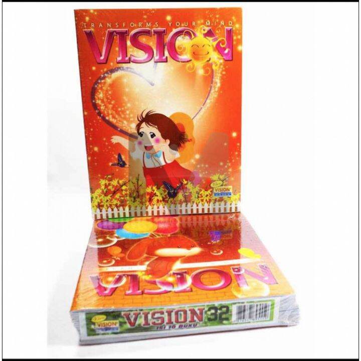 BUKU TULIS VISION 32 LEMBAR ISI 10 PCS PER PACK | Lazada Indonesia