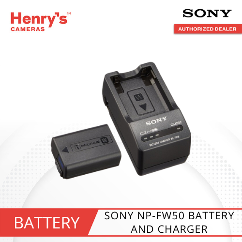 SONY BATTERY CHARGER FOR NP-FW50 AND BATTERY FW TYPE (ORIGINAL) - HENRY ...