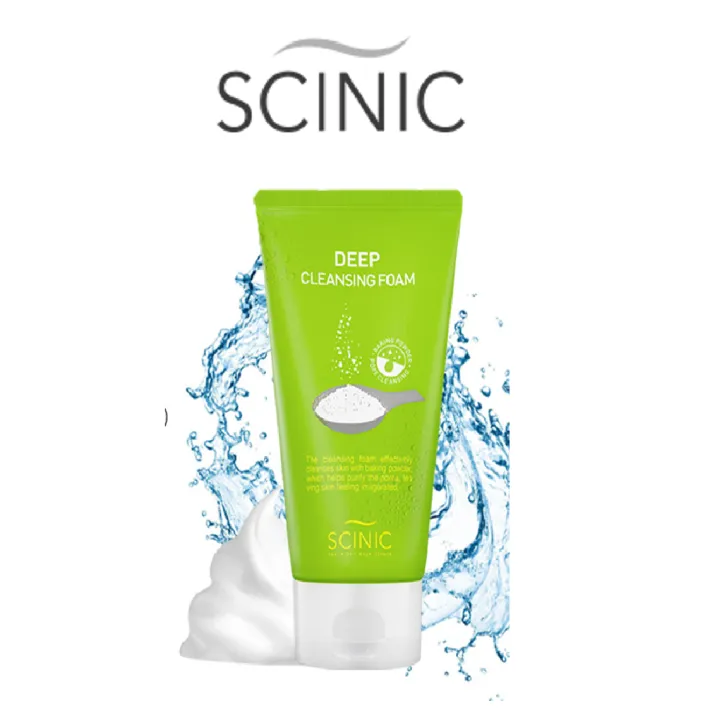 [ Scinic ] Deep Cleansing Foam 150ml ( Pore care & Baking powder ...
