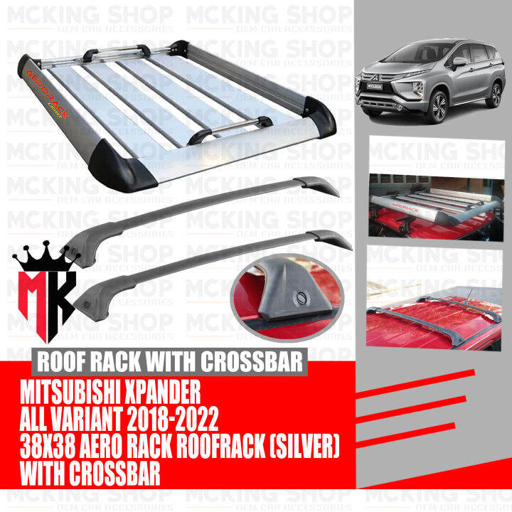 Mitsubishi Xpander 2018-2022 Aluminum Aero Rack 38x38 Roof Rack ...