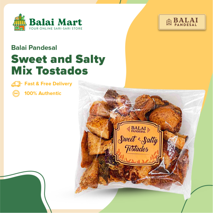 Balai Pandesal Sweet and Salty Mix Tostados 1 pack - Fresh Sweet Breads ...