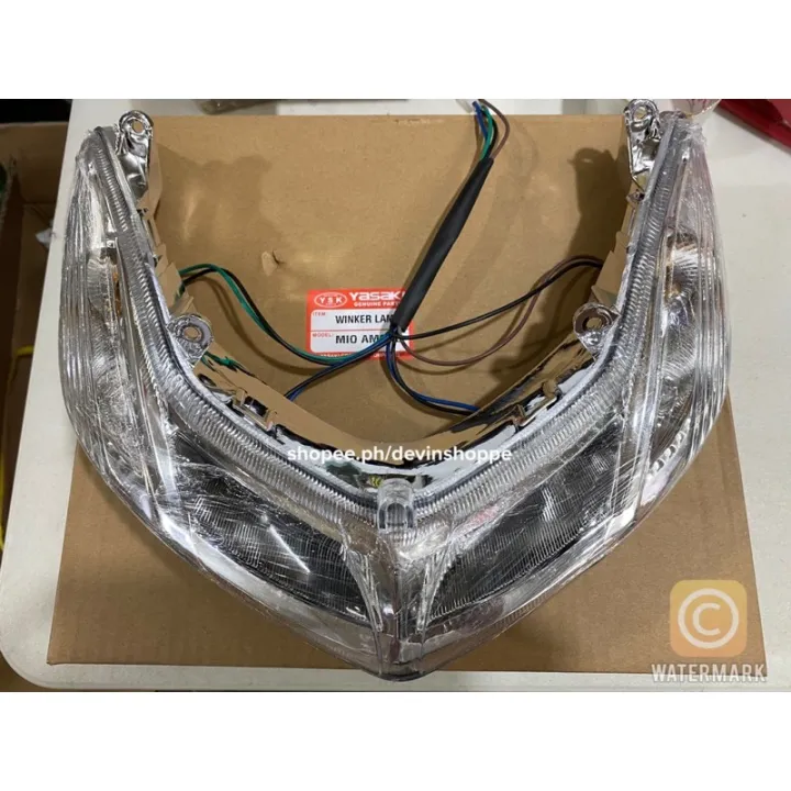 Mio Sporty/Amore/Soulty Smiley Winker Headlight Assembly | Lazada PH