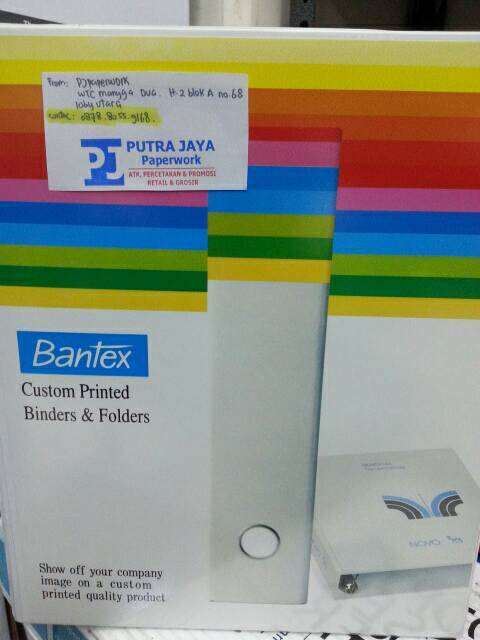 Custom Printed Insert Binder Folder A4 Bantex 8522 | Lazada Indonesia