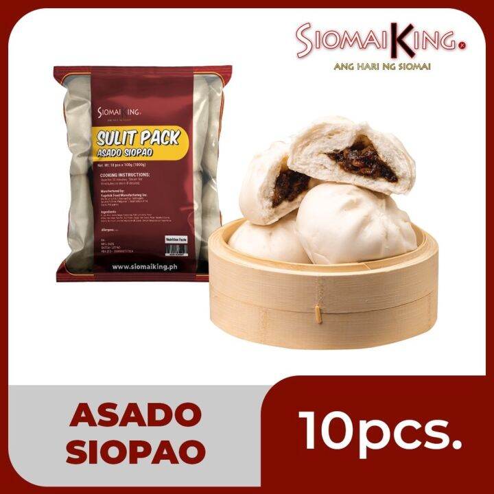 SIOMAI KING SULIT PACK ASADO SIOPAO (FROZEN) | Lazada PH