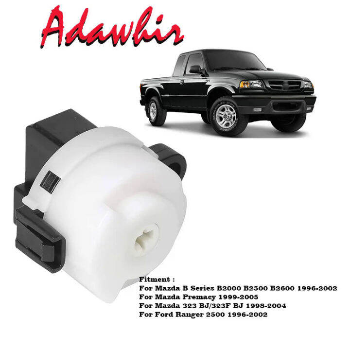 Ignition Starter Switch For Ford Ranger 2500 Mazda B2500 Premacy 1996-2002 GE4T66151 BJ0E66151 ...