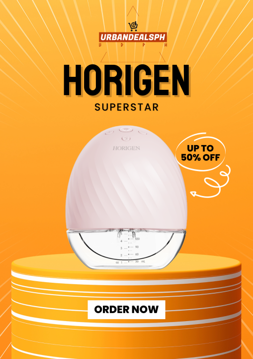 UDPH~ Horigen SuperStar wearable breast pump newdesign electric handsfree breast pump silicone ...