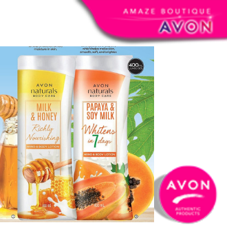AVON Naturals Milk and Honey Body Lotion 400ml | Lazada PH