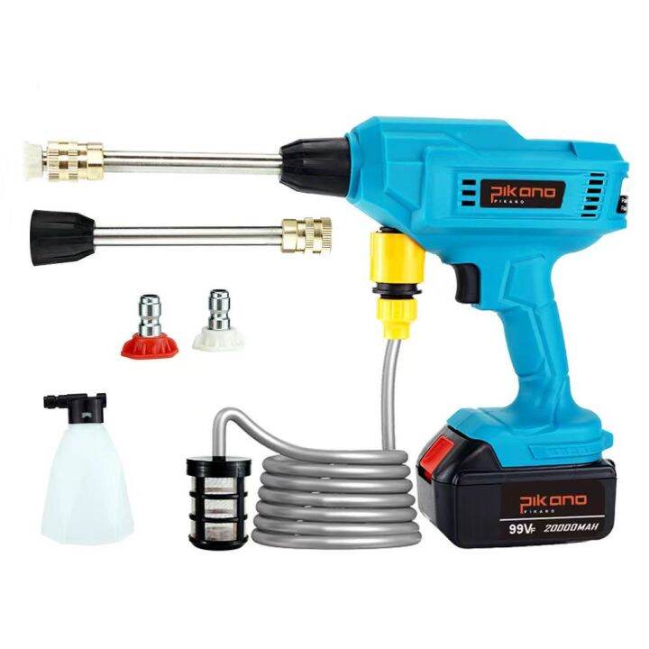 โปรโมชั่น+++ pikano PK800เครื่องฉีดน้ำแรงดันสูงไร้สาย อัดฉีดน้ำแรงดันสูงไร้สาย อัดฉีดล้างรถทำ ...