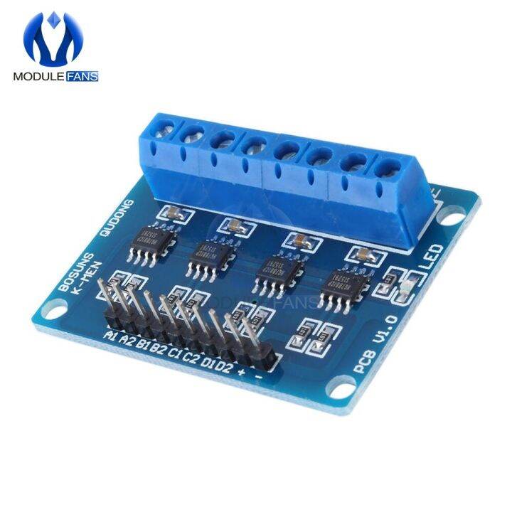 4CH 4 Channel HG7881 Chip H-bridge DC 2.5-12V Stepper Motor Driver ...