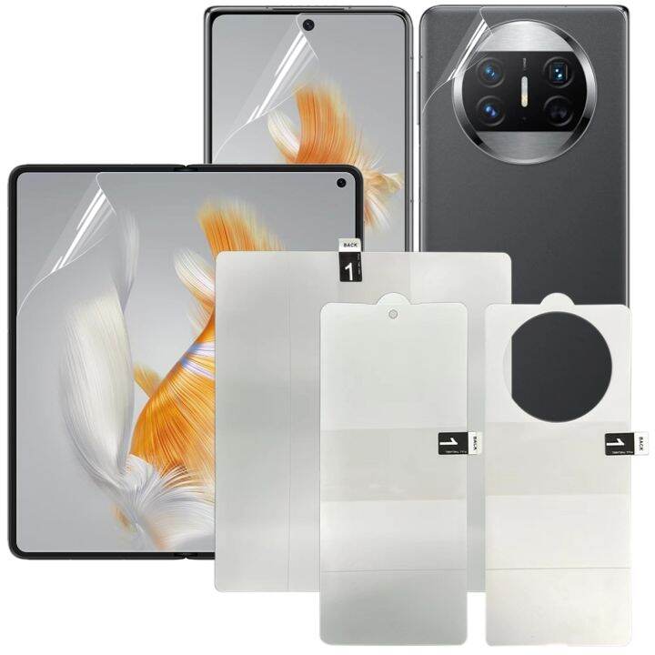 For Huawei Mate X3 Full Screen Protector Explosion-proof Big + Front ...