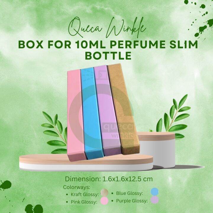 Perfume box packaging mist 10ml decant kraft color | Lazada PH