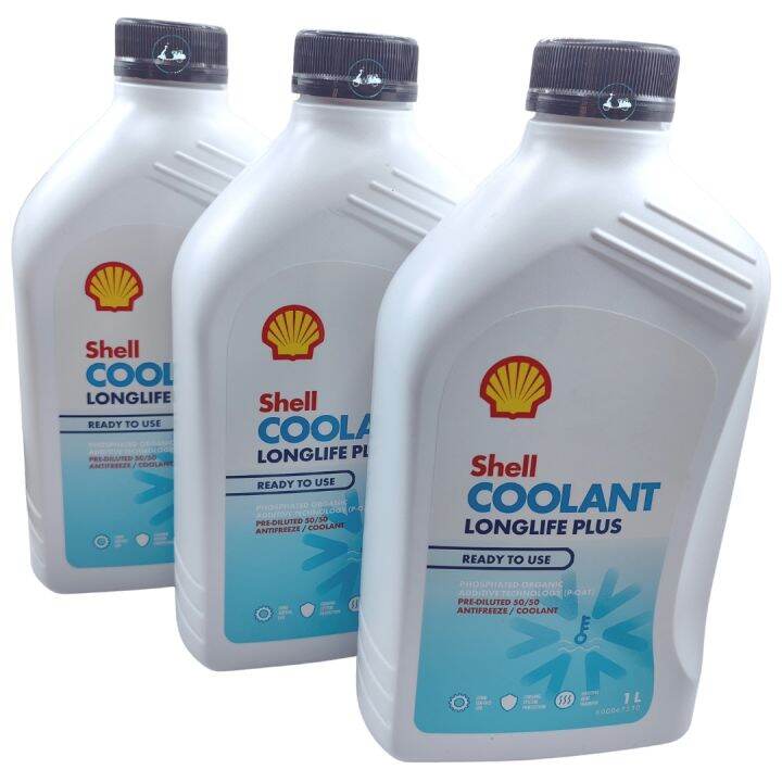 100 % ORIGINAL ORI OE SHELL COOLANT LONGLIFE PLUS ANTIFREEZE 1 LITRE ...