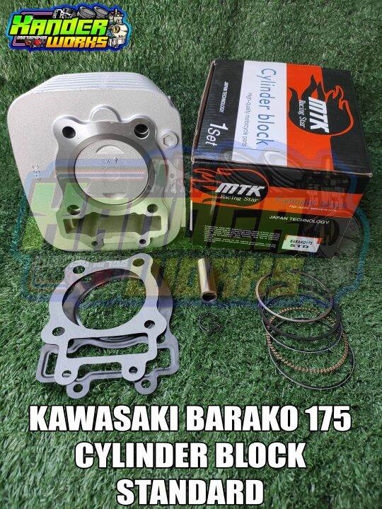 KAWASAKI BARAKO 175 STANDARD CYLINDER BLOCK SET | Lazada PH