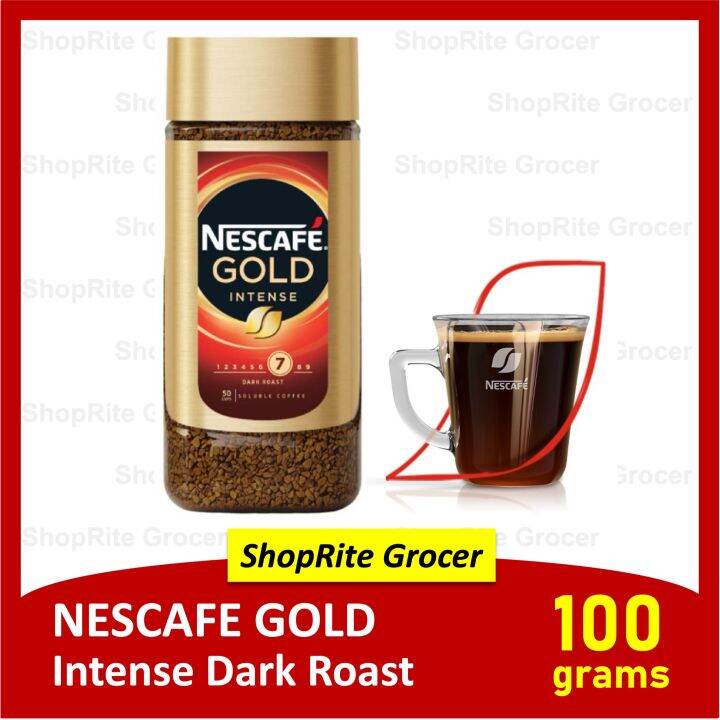 NESCAFE GOLD Ground Instant Coffee (Intense DARK ROAST) - 100 g | Lazada PH