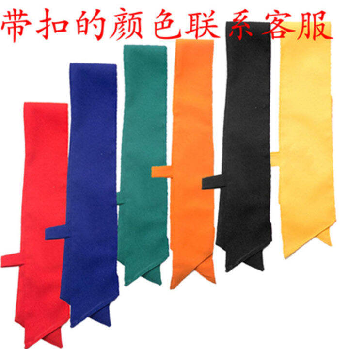 Chef Uniform Yellow Blue Green Red Scarf Cotton Chef Triangle Han Scarf ...