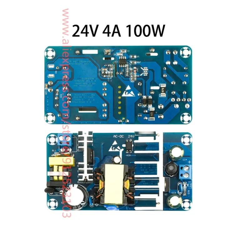 24V 4A switching power supply board / 100W high power power module / AC ...