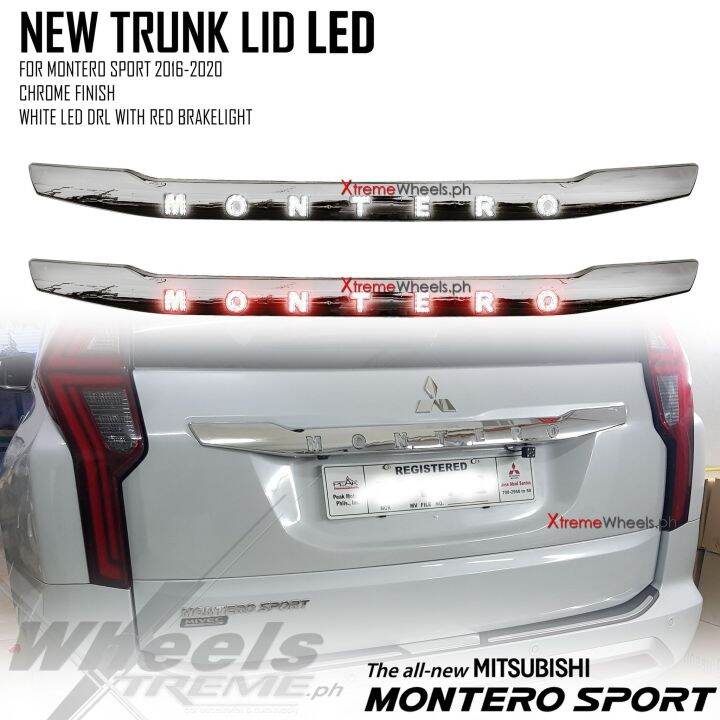 Montero 2016-2024 LED TRUNK LID / REAR BUMPER TRUNKLID COVER CHROME ...