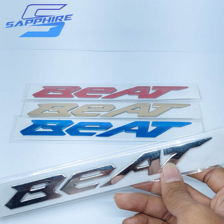 Sticker Emblem Beat Stiker Emblem Beat Original | Lazada Indonesia