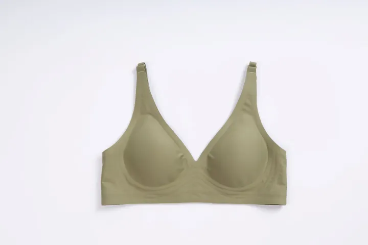 EMMA Jelly Bra - GREEN บราไร้โครงสีเขียว ใส่สบายด้วยเทคโนโลยีเจลลี่บรา ...