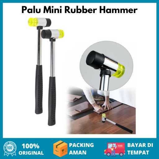 Palu Mini Rubber Hammer / Palu Kecil Cebol Baja Karet Pasang Keramik ...