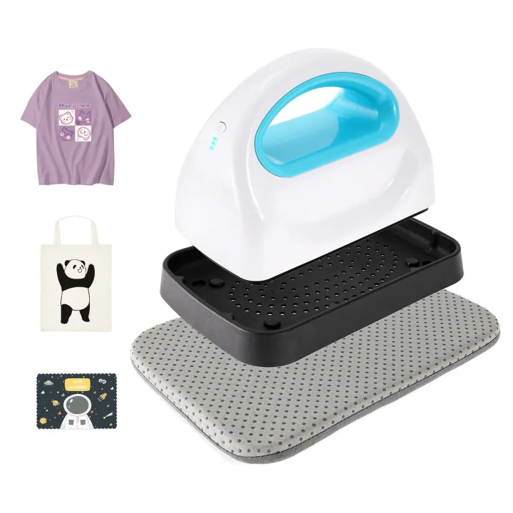220V Mini Heat Press Machine Heat Label Machine Handheld Portable Heat ...