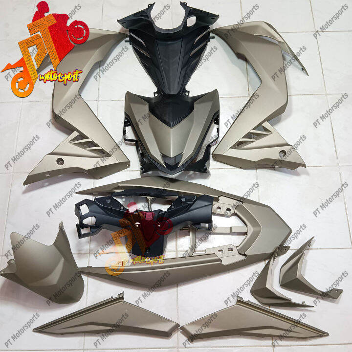 Honda RS150 V1 V2 Matt Gold Cover Set Kosong OEM | Lazada