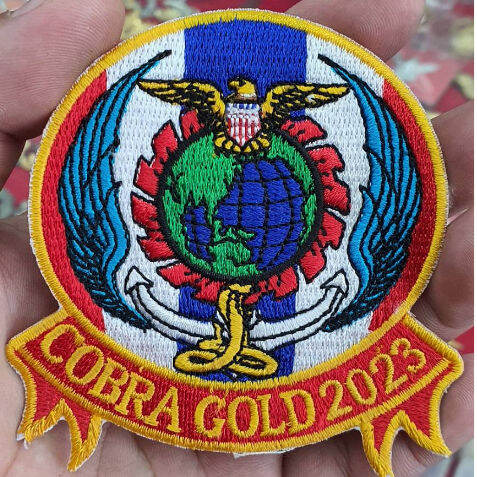 อาร์มผ้าปัก COBRA GOLD 2023 สินค้าแท้จากทหารเรือ | Lazada.co.th