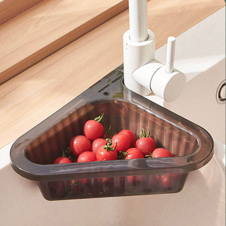 Kitchen Rack Strainer kitchen sink strainer Triangular Baskets Sink ...