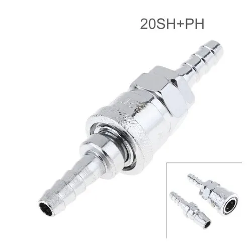 20SH + 20PH Air Quick Connector Coupler 2 in 1 Set Pneumatic Fittings Air Compressor Hose Quick ...