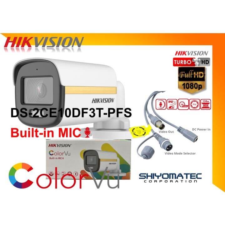 ♞ColorVu Audio Fixed Mini Bullet Camera 2mp | Lazada PH