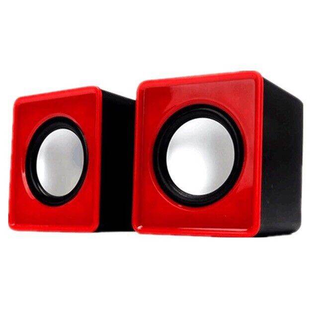 ♕Mini Speaker Multimedia Subwoofer Speaker Sound Box for Computer ...