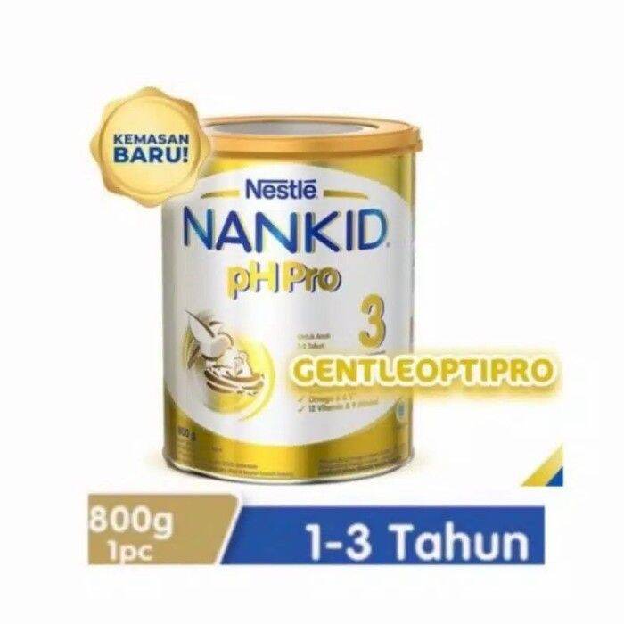 nestle nan kid 3 ph pro 800gr - susu pertumbuhan | Lazada Indonesia