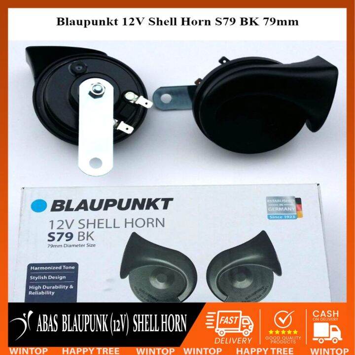 Blaupunkt 12V Shell Horn S79BLK | Lazada PH
