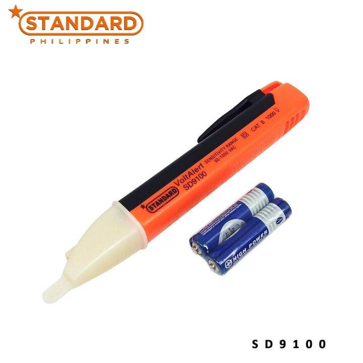 Electrical Voltage Detector Voltage Test Pen Tester Pencil Non-Contact ...