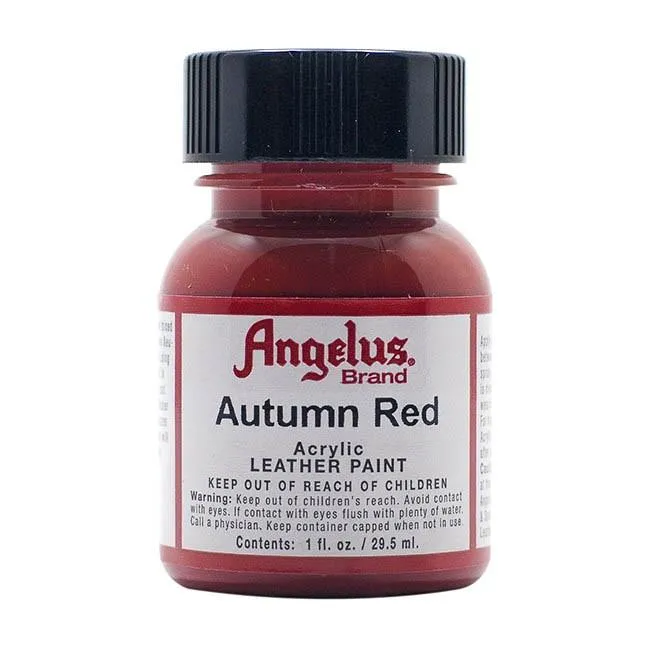 Angelus Acrylic Leather Paint (Autumn Red) | Lazada PH