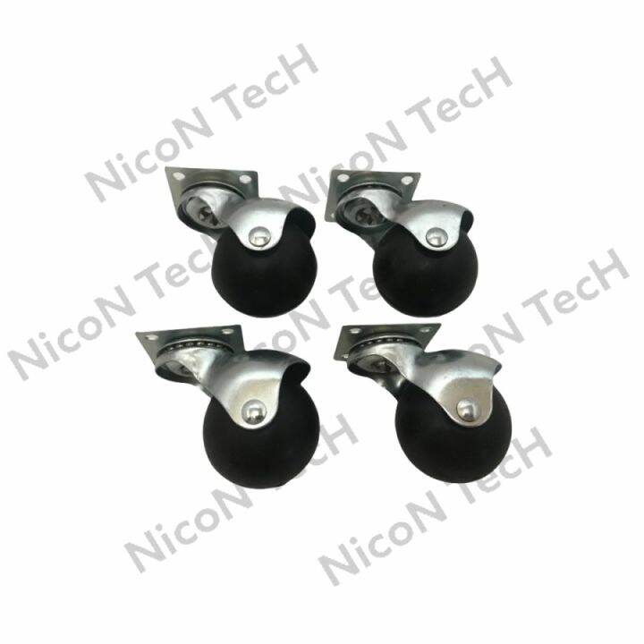 Roda Karet Caster Bulat 2 inch Roda Etalase / Sofa / Ranjang | Lazada ...