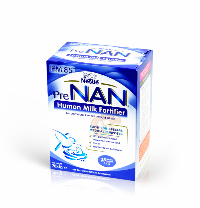 Nestle FM85 breast milk fortifier Low birth weight premature infant ...