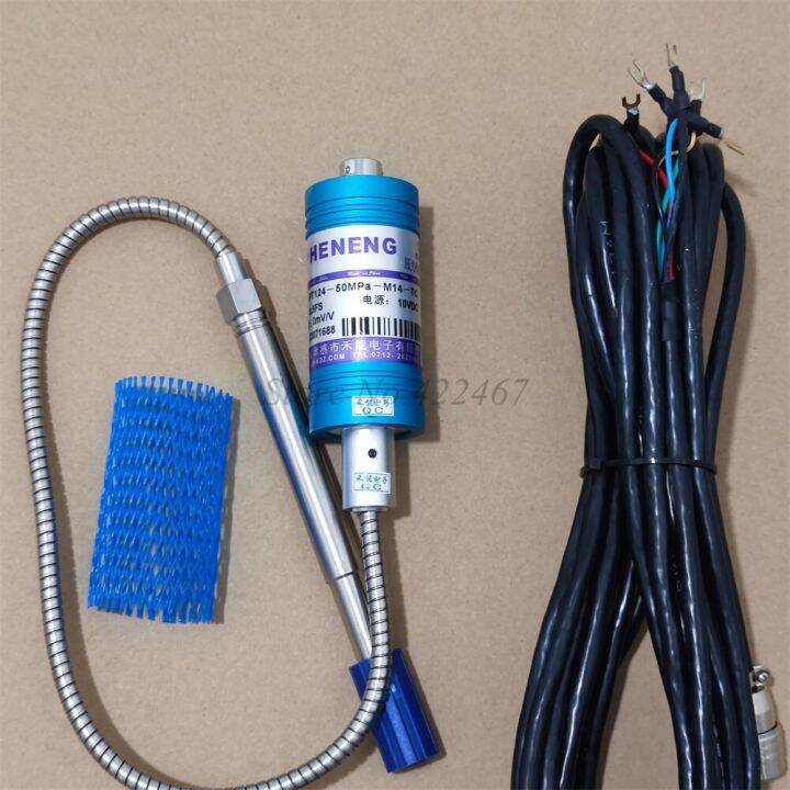 Pt124 50mpa M14 1 5 Heneng High Temperature Melt Pressure Sensor 2mv V