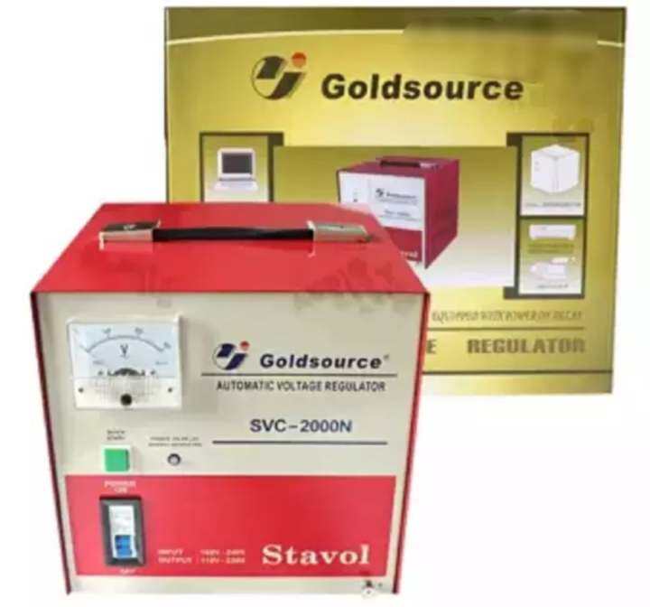 GOLDSOURCE SVC-2000N AUTOMATIC VOLTAGE REGULATOR 2000W | Lazada PH