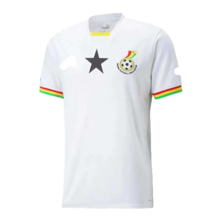 JERSEY BOLA GHANA HOME WORLD CUP QATAR NEW 2022 - BAJU BOLA - KAOS BOLA - SERAGAM SEPAK BOLA ...