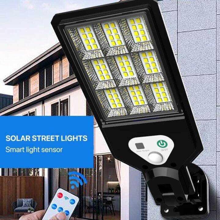 qiongceqq Human body induction solar street light outdoor LED outdoor ...